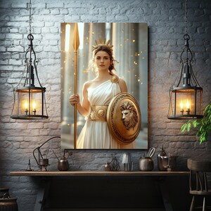 Custom Goddess of Wisdom Portrait From Photo | Goddess of Wisdom ...