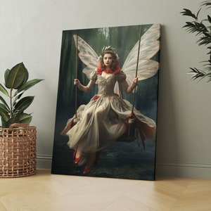 Custom Fairy Portrait From Photo , Fantasy Portrait , Personalized ...