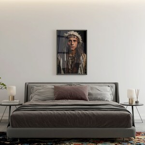 Custom Native American Portrait From Photo | Historical Native American ...