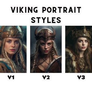 Custom Viking Portrait From Photo , Renaissance Portrait , Historical ...