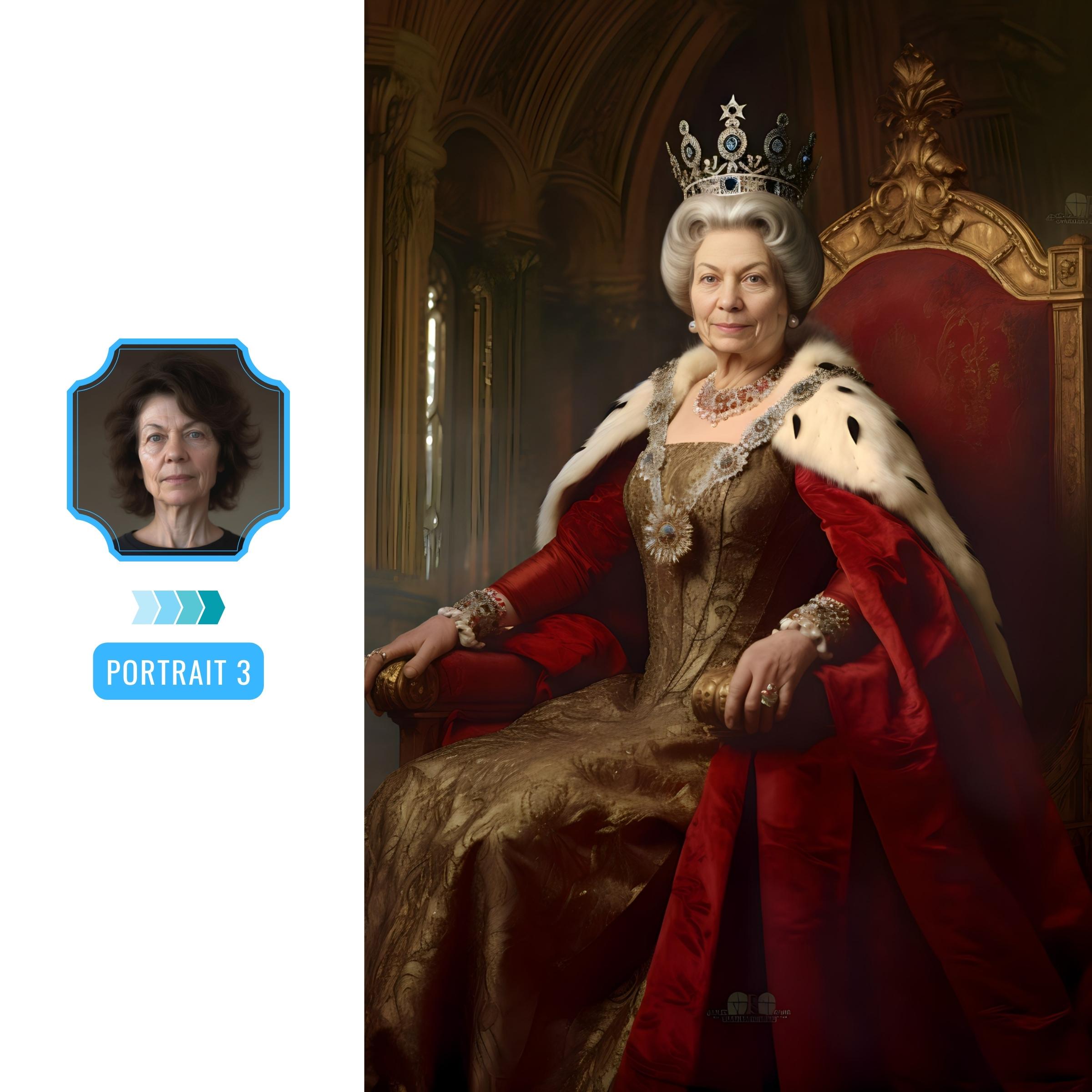 Custom Royal Portrait From Photo | Renaissance Portrait | Historical ...