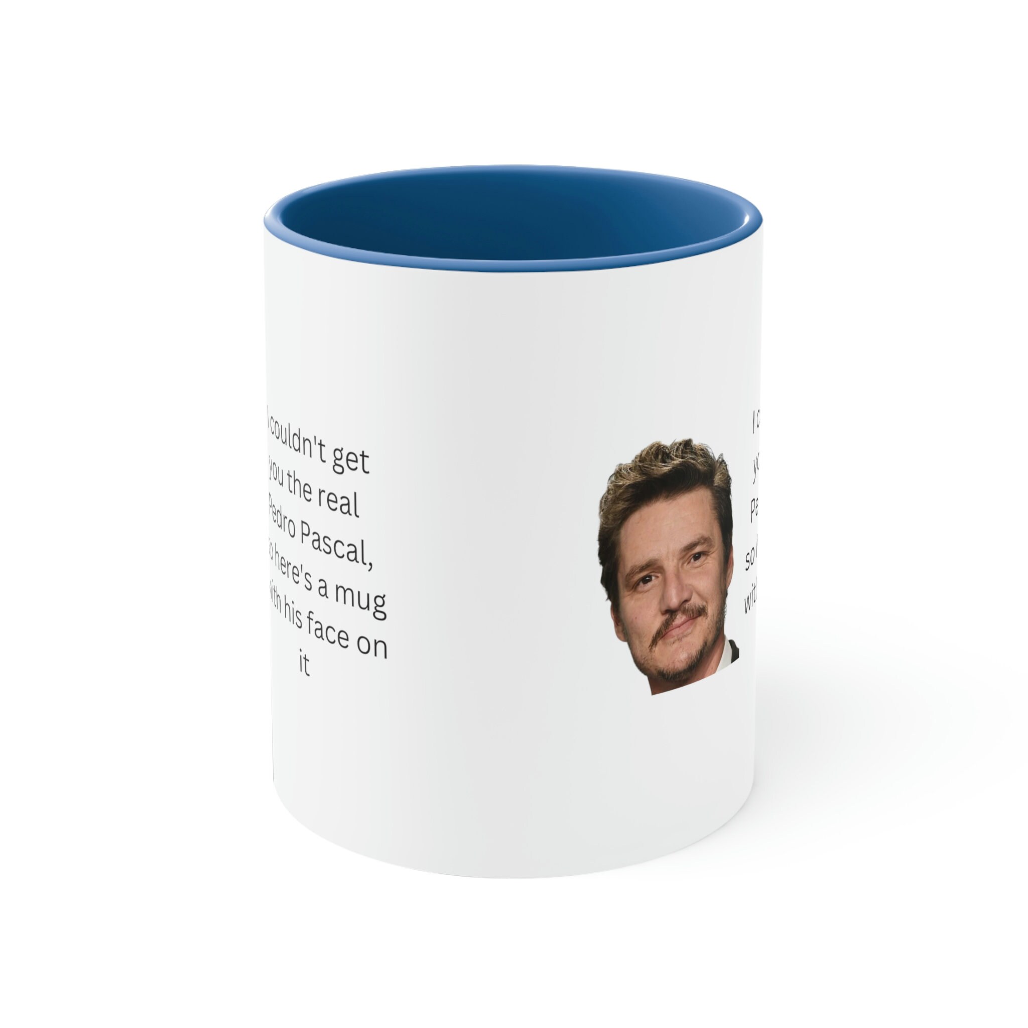 Pedro Pascal Mug, Pedro Pascal Face Coffee Mug, 11oz - Etsy