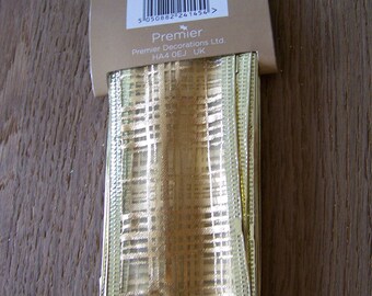 Gold See Through Ribbon - Etsy