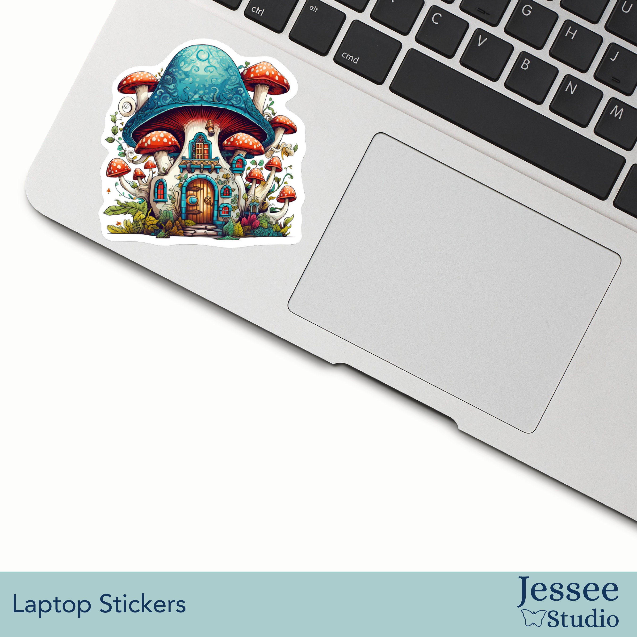Mushroom Sticker Pack, Mushroom Sticker Sheet, Stickers, Digital ...