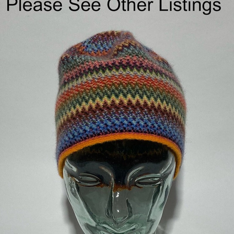 Multi Color Hat - Etsy