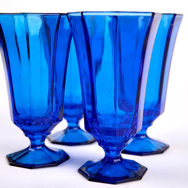Blue Glassware - Etsy