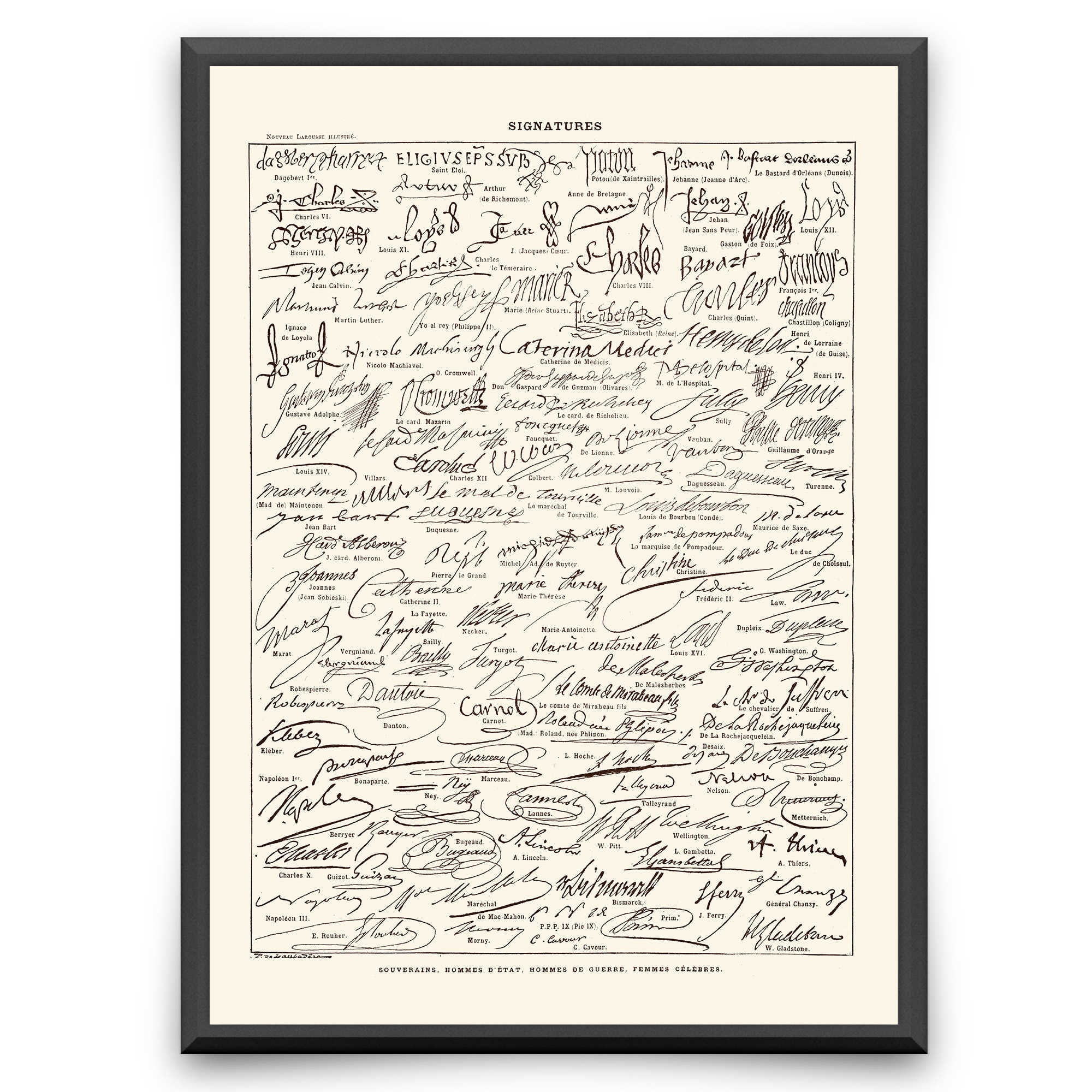 Famous Beautiful Signatures