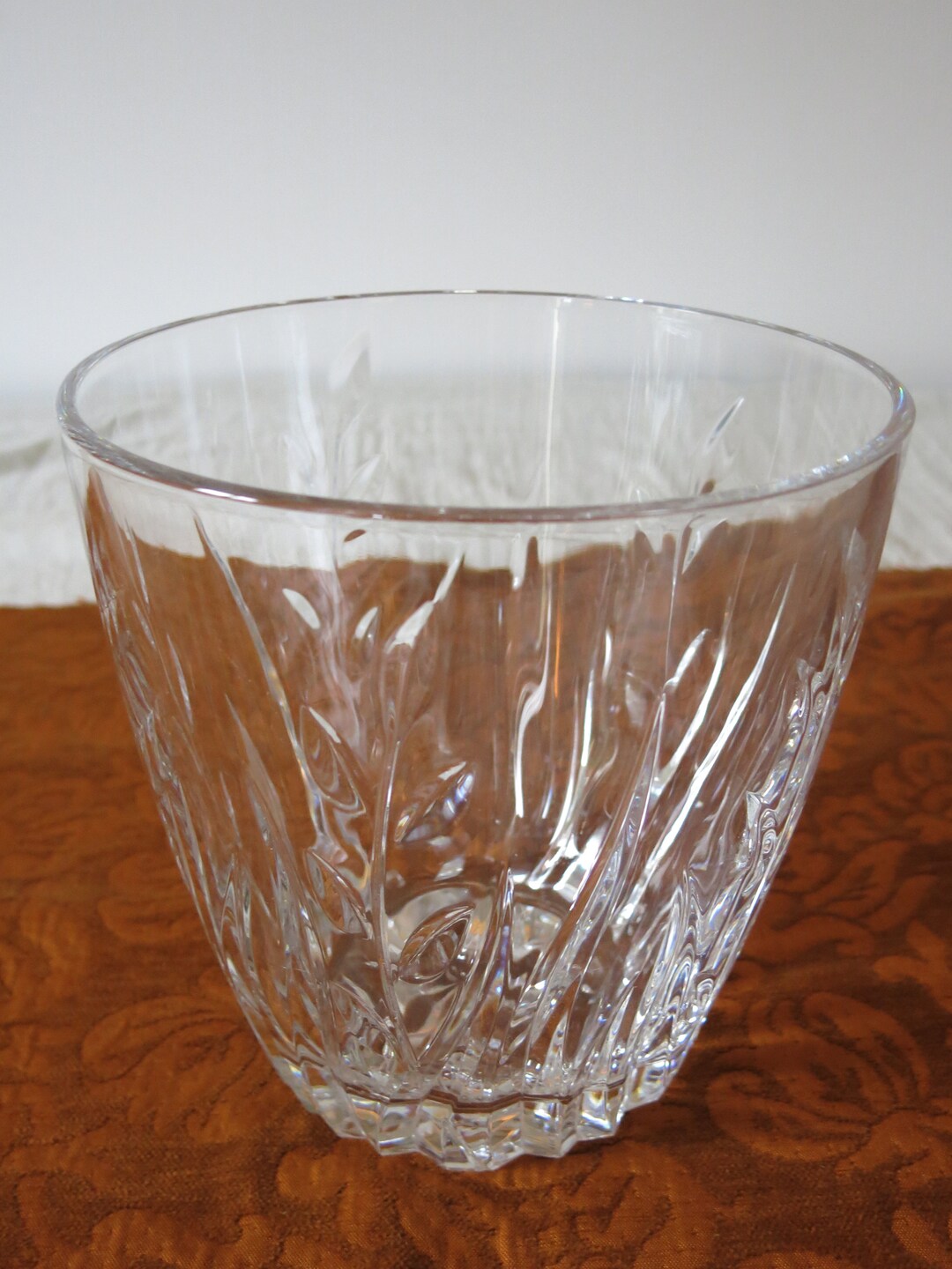 Crystal Flower Pot Cover in Very Good Condition - Etsy