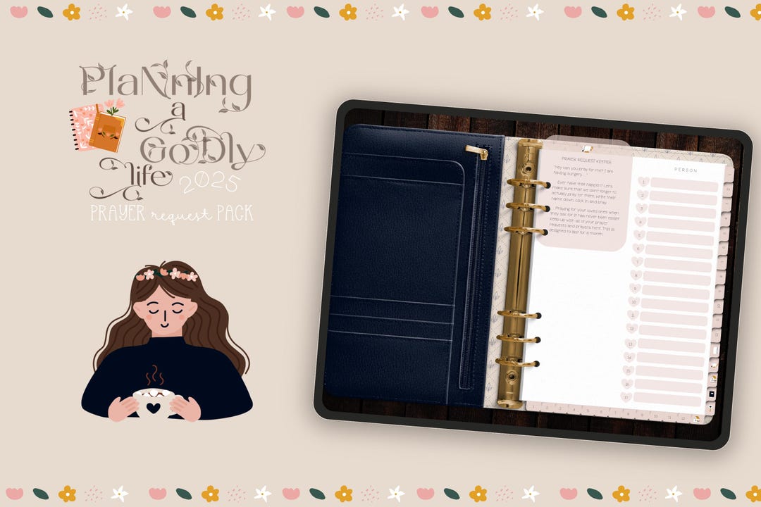 DIGITAL FAITH Planner All in One Planner Goodnotes Planner Samsung ...