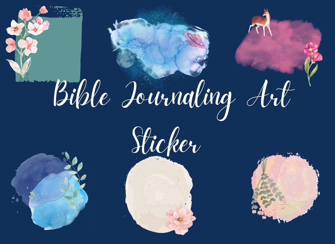 Digital Bible Journaling Art Stickers Faith Digital Stickers - Etsy