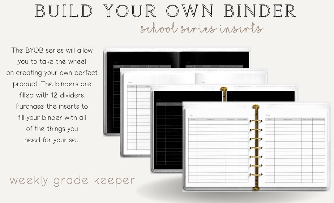 Digital Inserts Homeschooling School Student Teacher Inserts Goodnotes ...