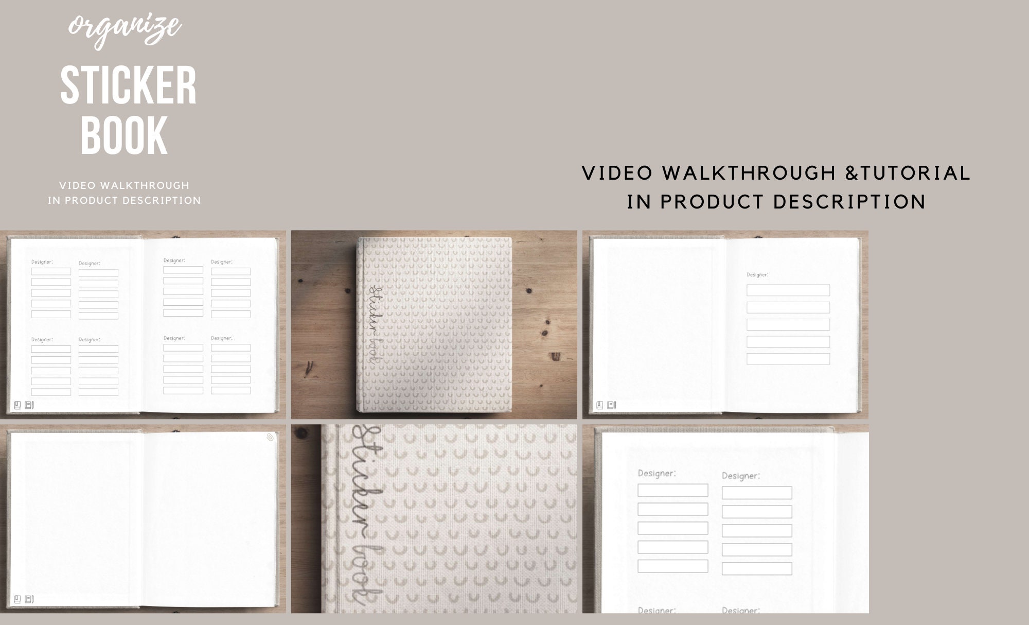 Blank Digital Sticker Book Blank Sticker Book Samsung Notes Goodnotes ...