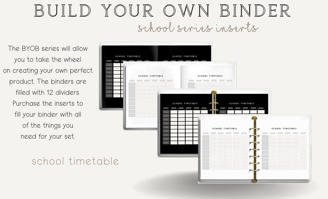 Digital Inserts Homeschooling School Student Teacher Inserts Goodnotes ...