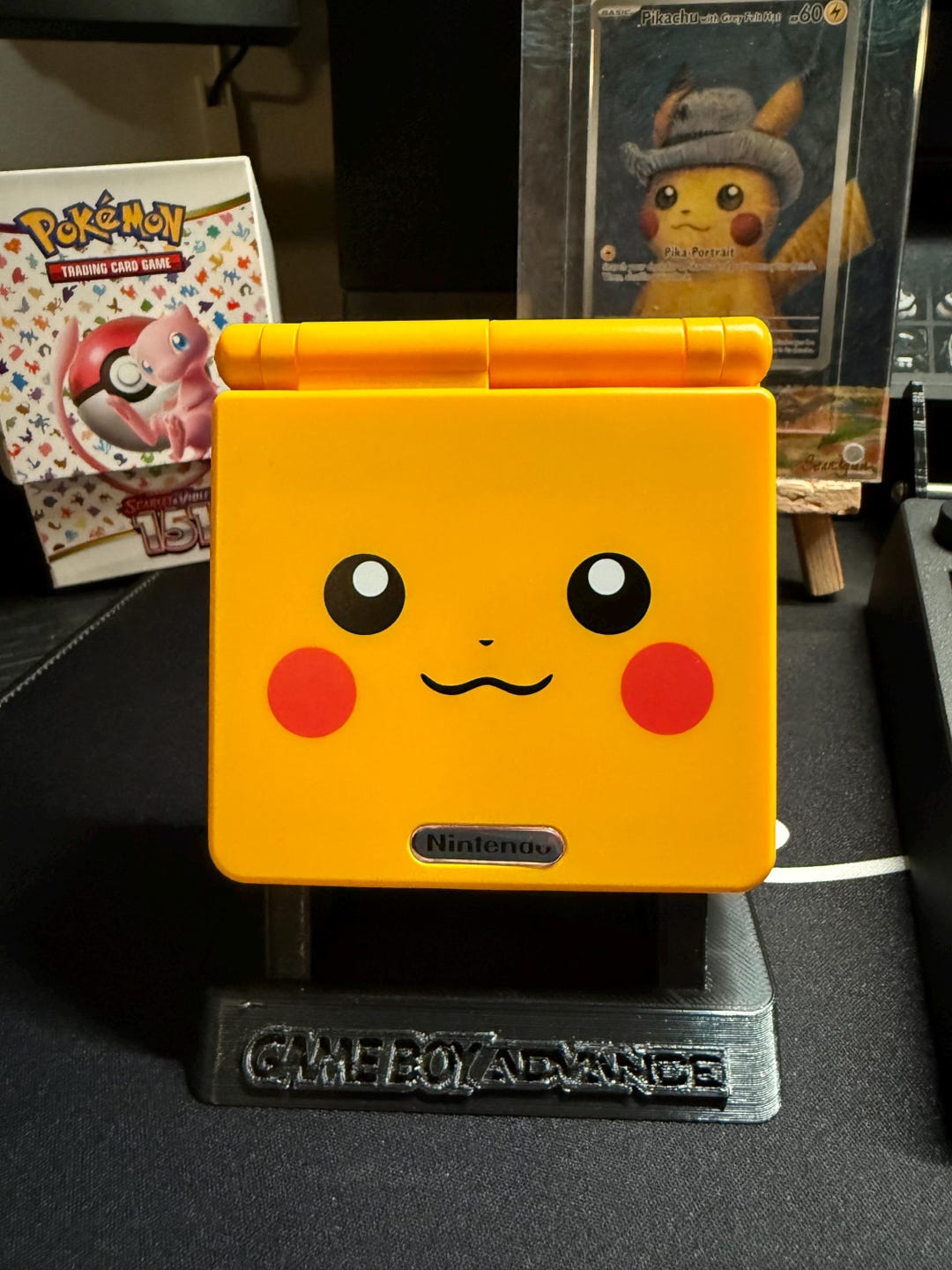 Custom Gameboy Advance SP Pikachu Edition - Etsy