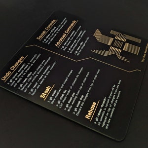 Git Cheat Sheet Coasters Made From a High Quality Circuit Board for ...