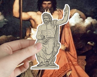 Zeus Stickers - Etsy