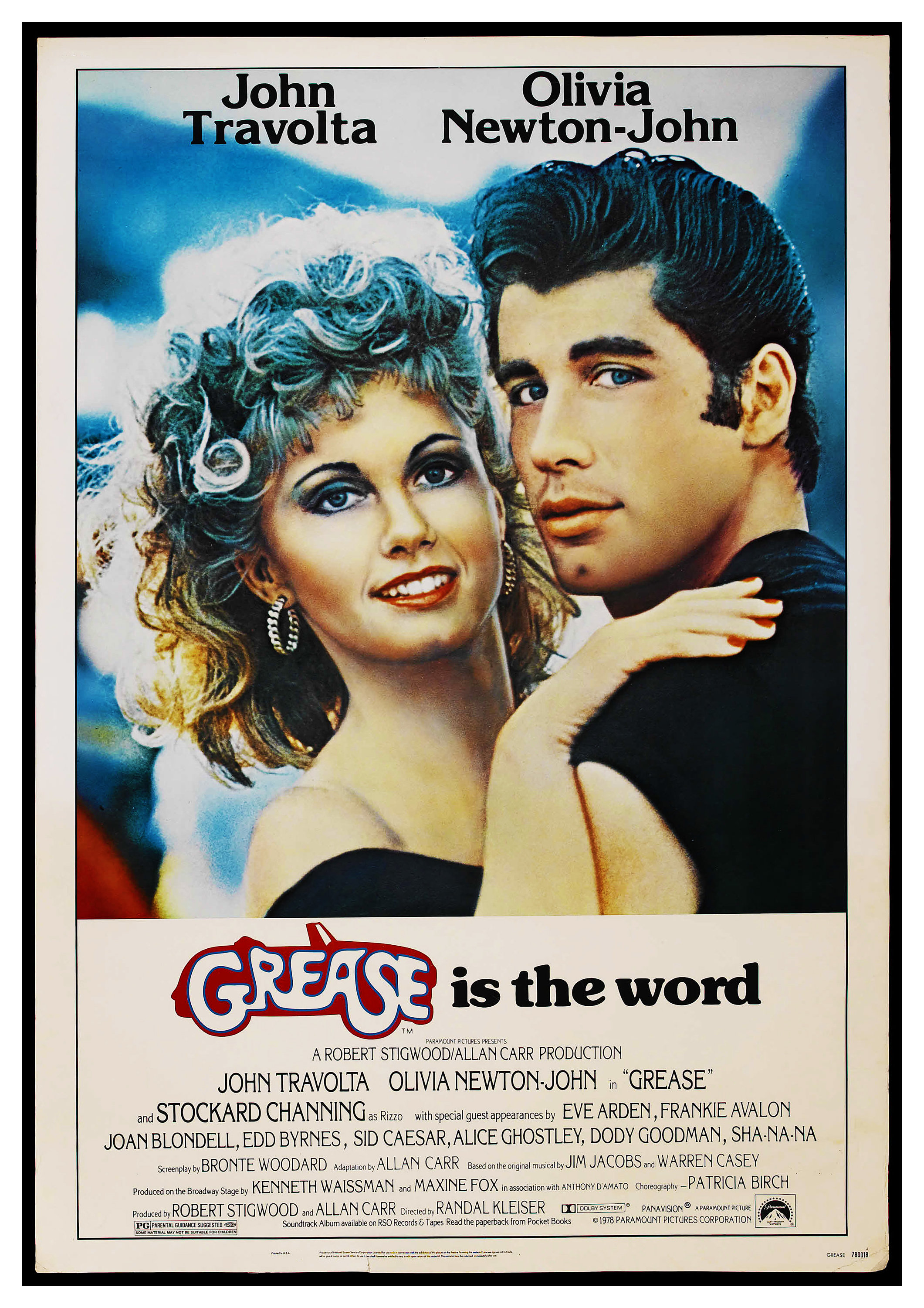 Grease Broadway Poster