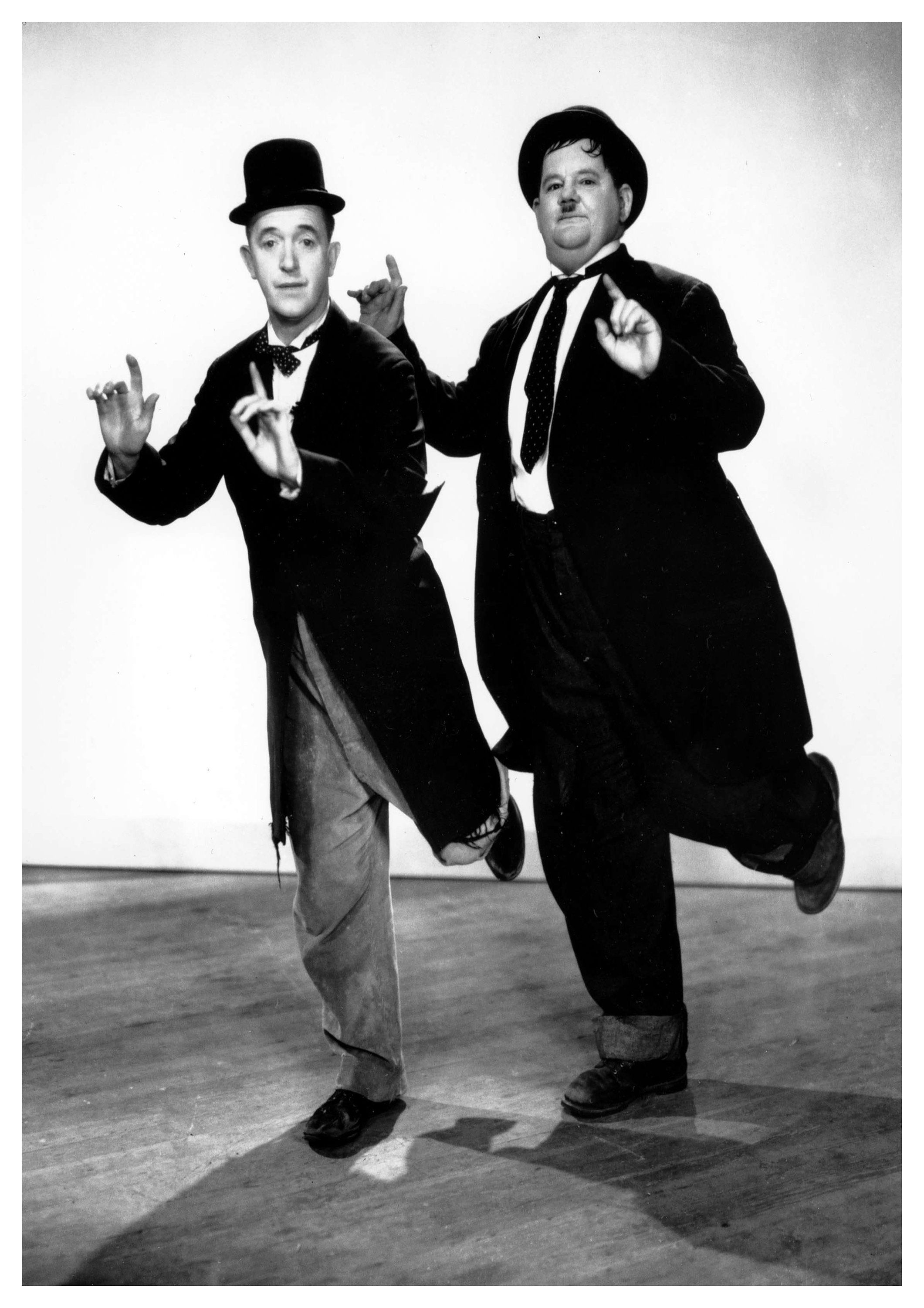 Reproduction Laurel and Hardy dancing Poster - Etsy UK