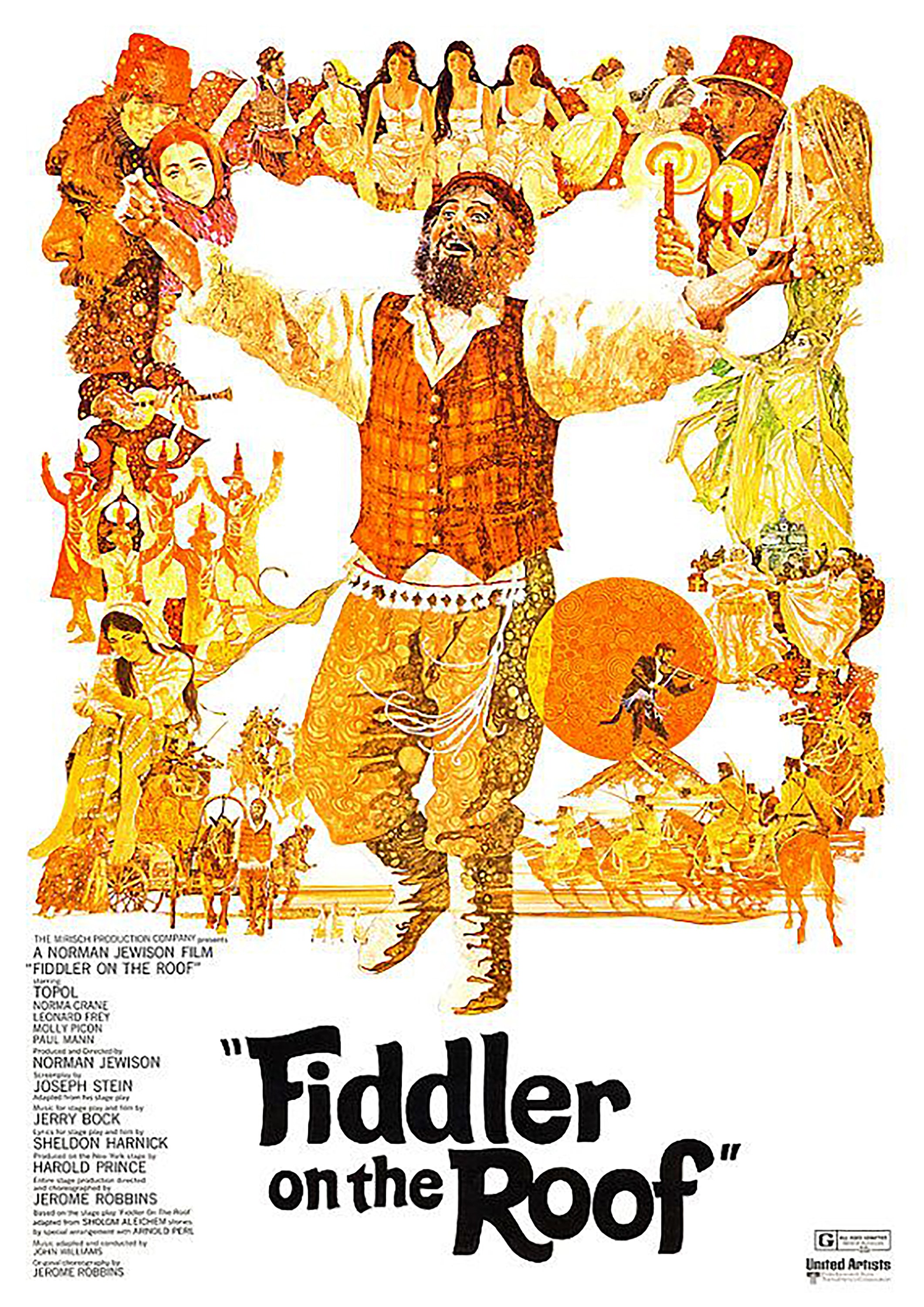 Fiddler On The Roof Broadway Poster