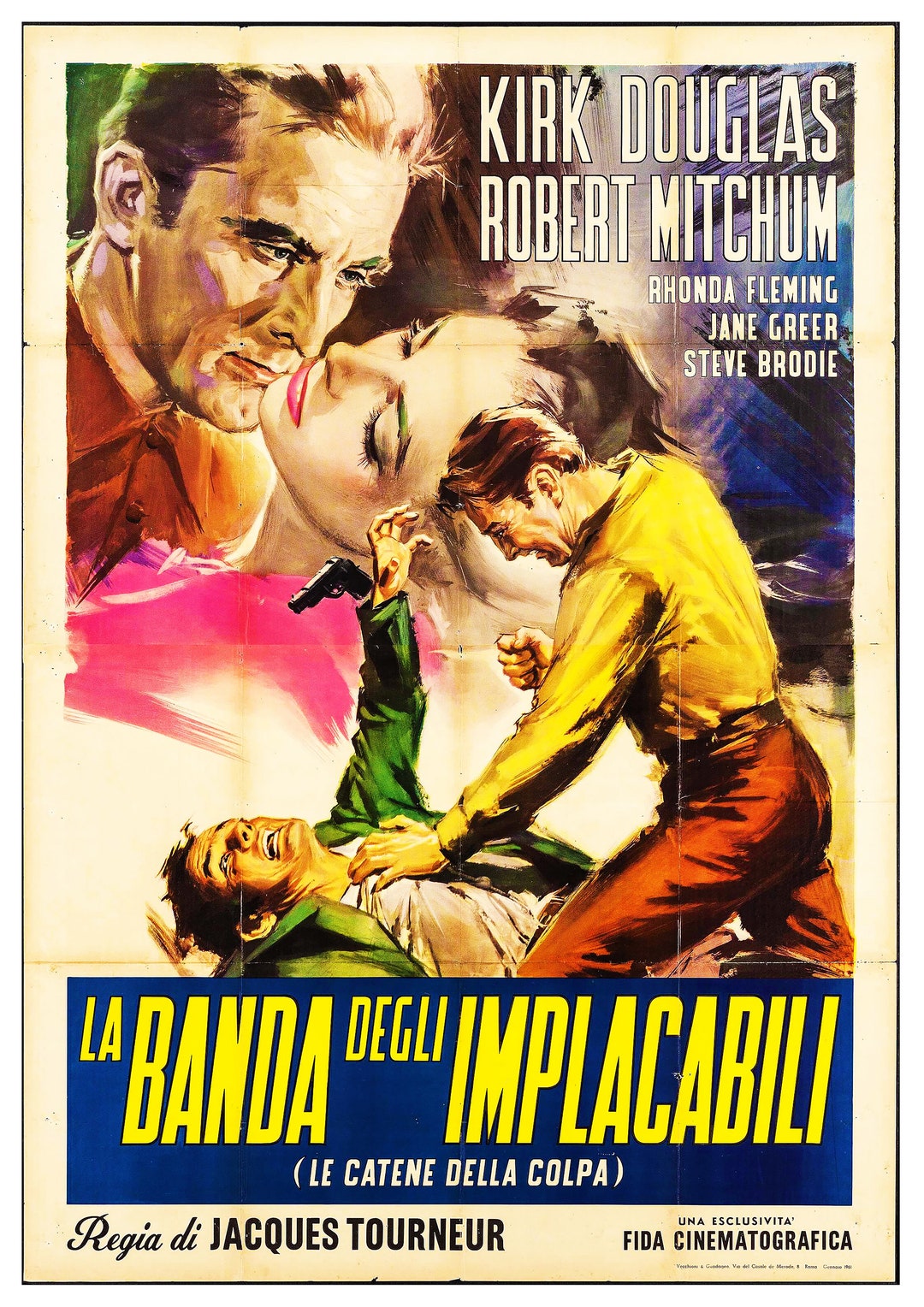 Reproduction Vintage Movie Poster band of the - Etsy