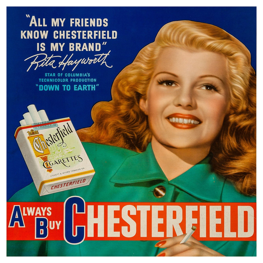 Reproduction Vintage Cigarette Poster always Buy - Etsy