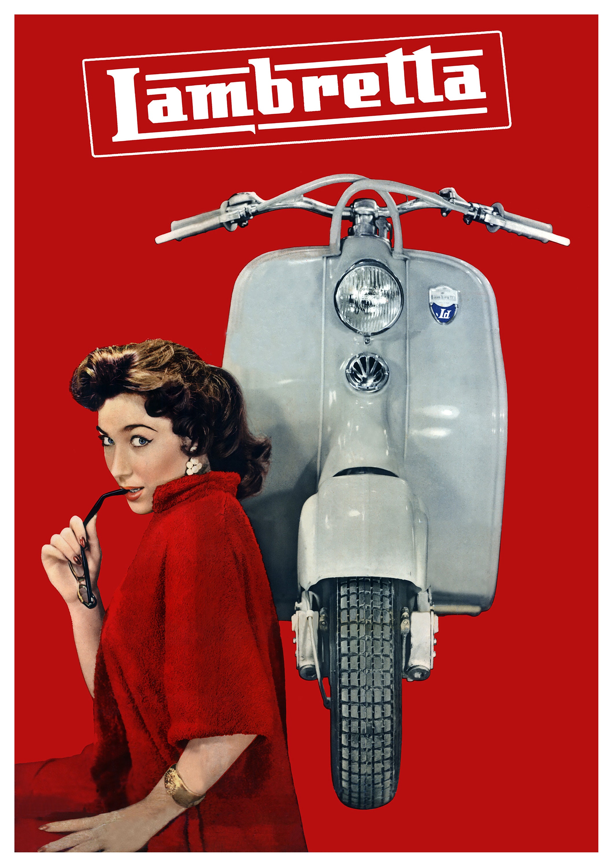 Reproduction Vintage lambretta, Poster, Home Wall Art, Various Sizes ...