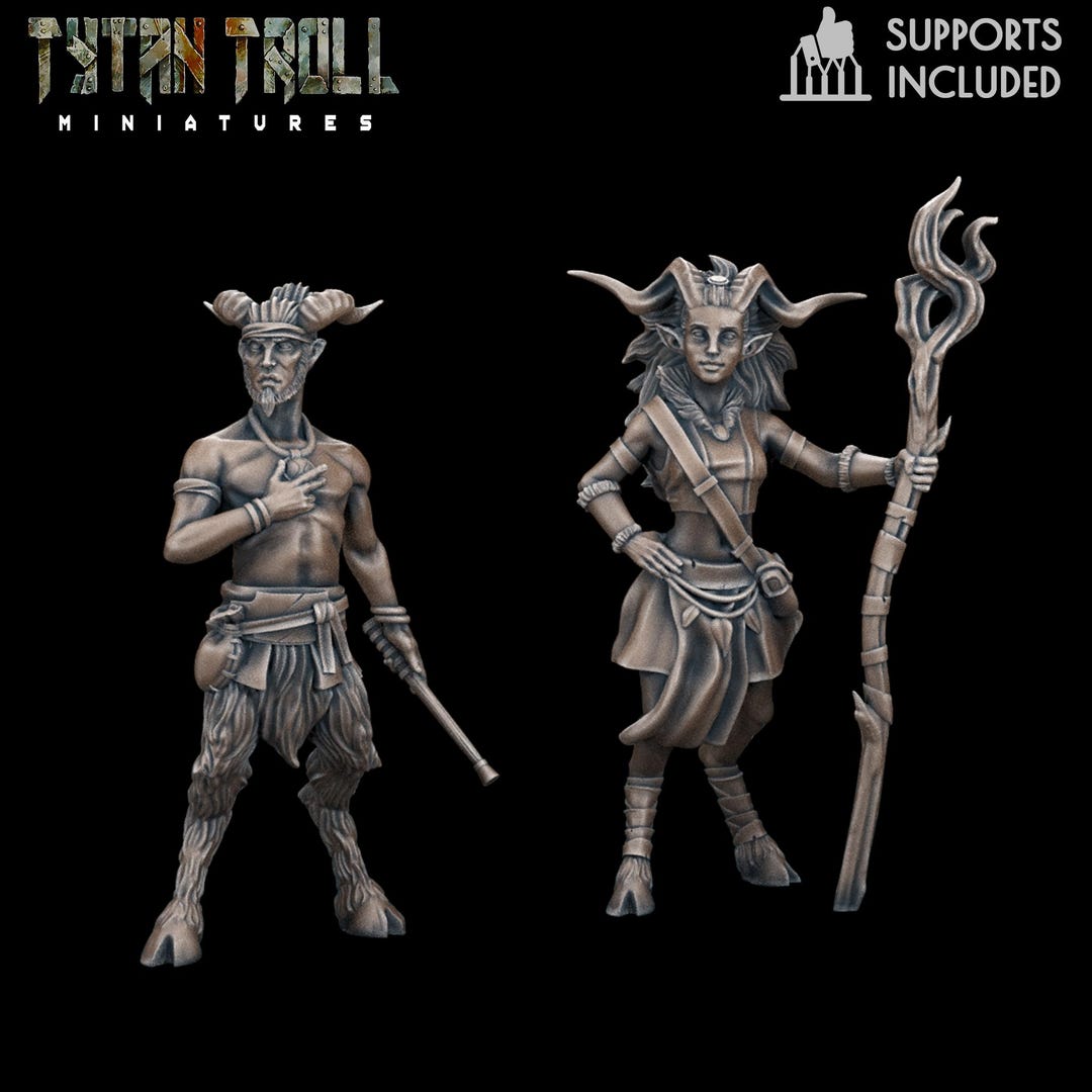 Satyr Mage | Faun | Mage | Male/female | Humanoid | Medium | D&D ...