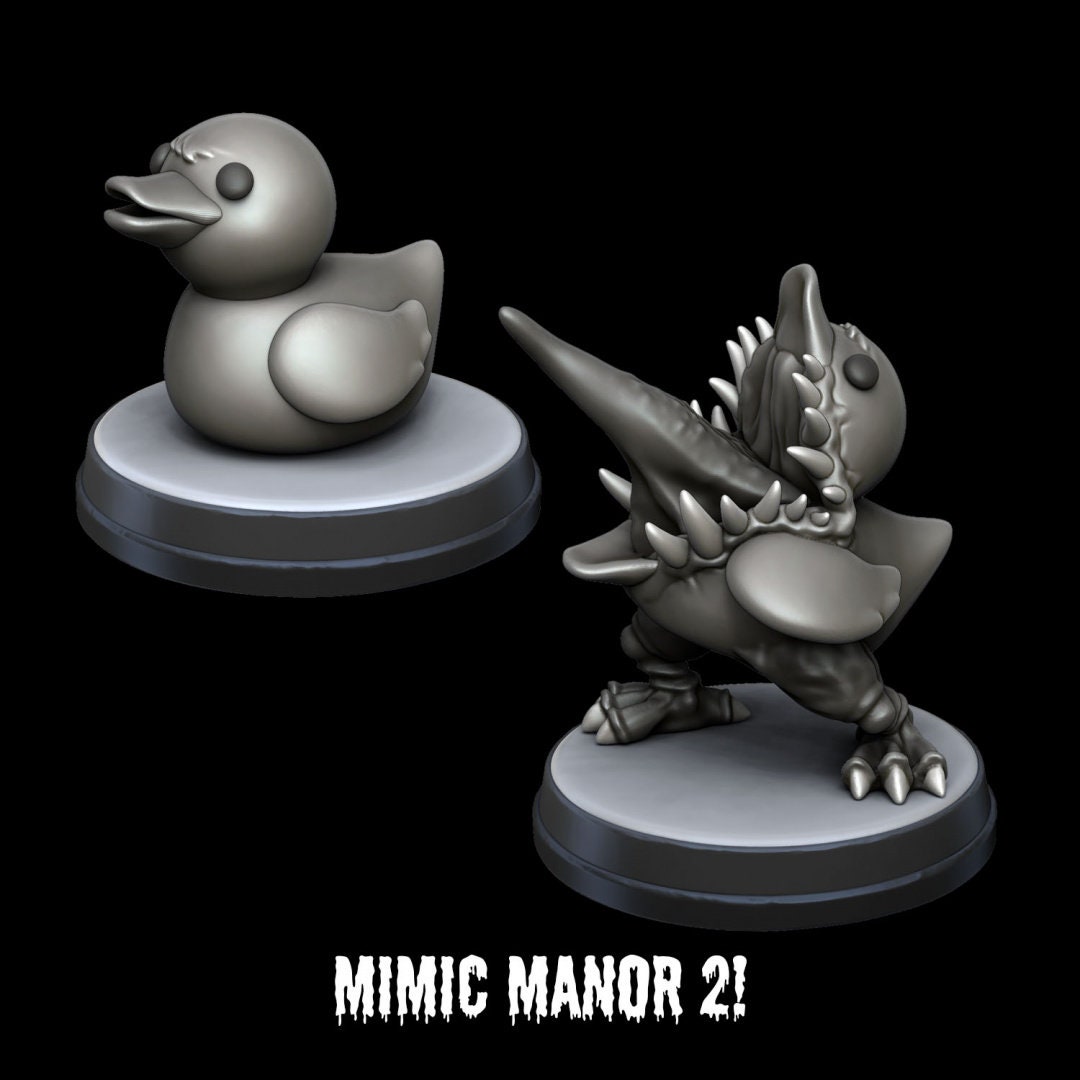 Rubber Duck Mimic | Rubber Ducky | Mimic | Monstrosity | Tiny | D&D ...