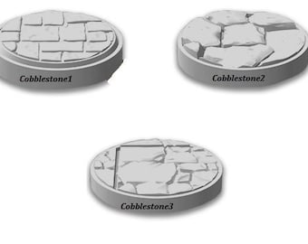 Cobblestone Bases - Etsy
