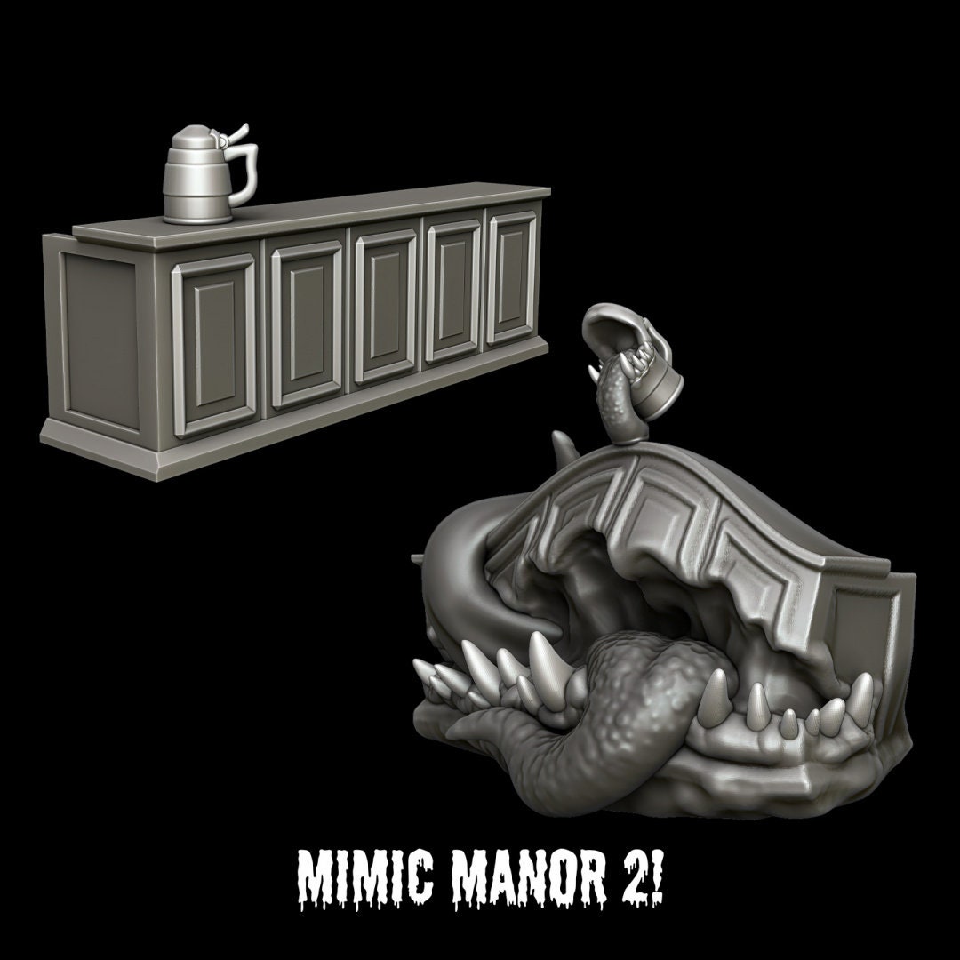 Tavern Bar Mimic Beer Mug Mimic Mimic Monstrosity Large D&D Pathfinder ...