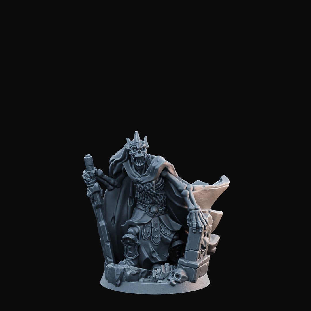 Skeleton Commander | Undead | Medium | D&D | Pathfinder | TTRPG | 28mm ...