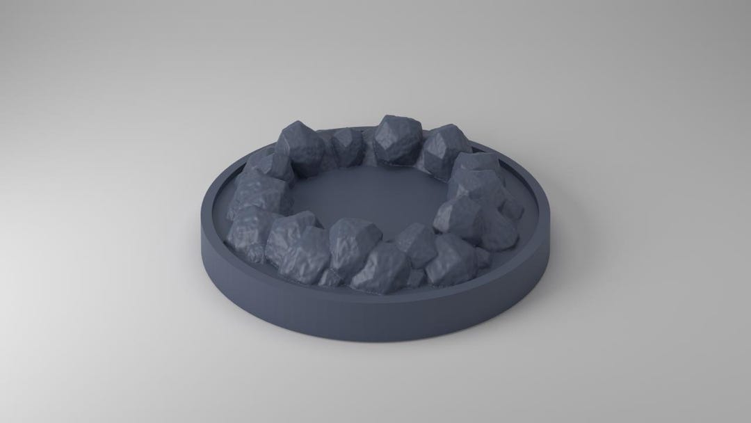 Stone Bases | 25mm | 32mm | 40mm | D&D | Pathfinder | TTRPG | Miniature ...