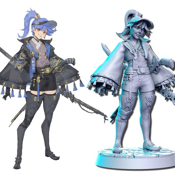 28mm Anime Miniatures - Etsy