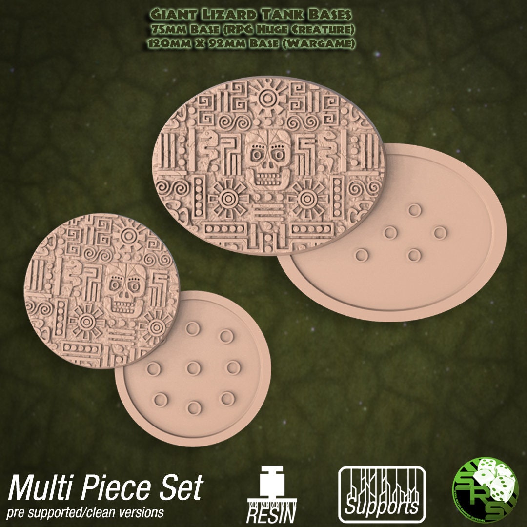 Giant Lizard Tank | Ankylosaurus | Dinosaur | 75mm Aztec Base | Beast ...
