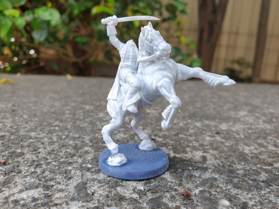 Headless Horseman Creepy Rider Halloween Decorations Undead Medium D&D ...