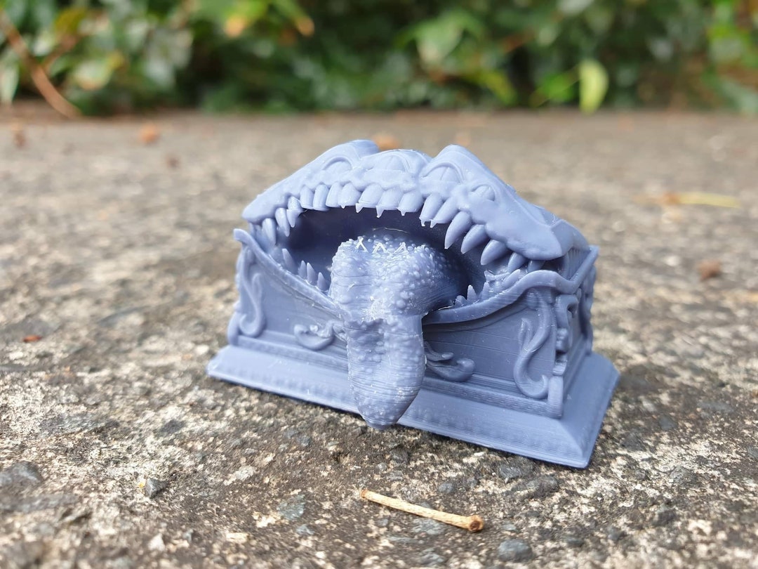 Mimic Sarcophagus Monstrosity Large D&D Pathfinder - Etsy