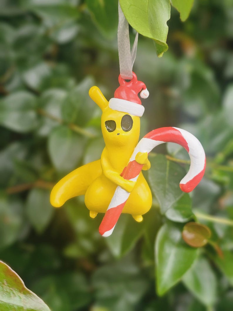 Slug Cat | Rain | World | Ornament | Christmas | Hand Painted - Etsy