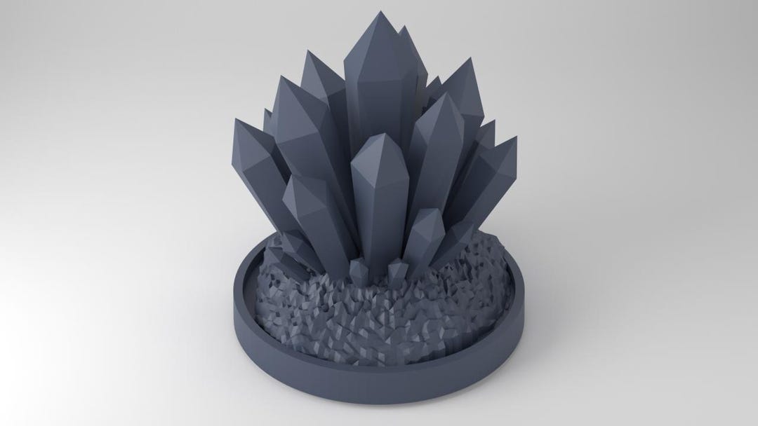 Crystal Bases | 25mm | 32mm | 40mm | D&D | Pathfinder | TTRPG ...