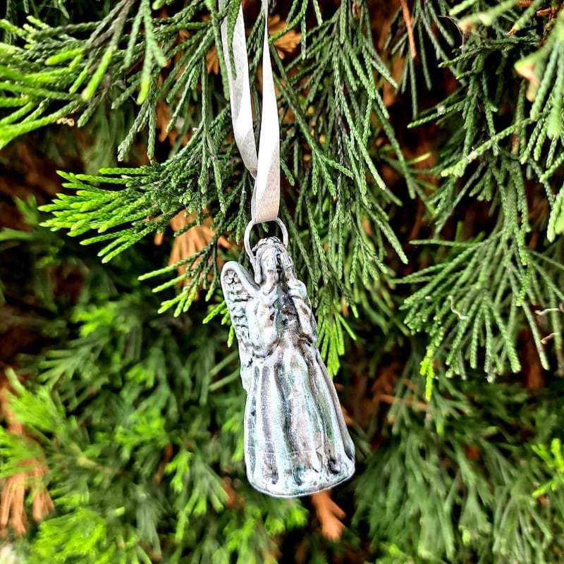 Painted Angel Statues - Etsy