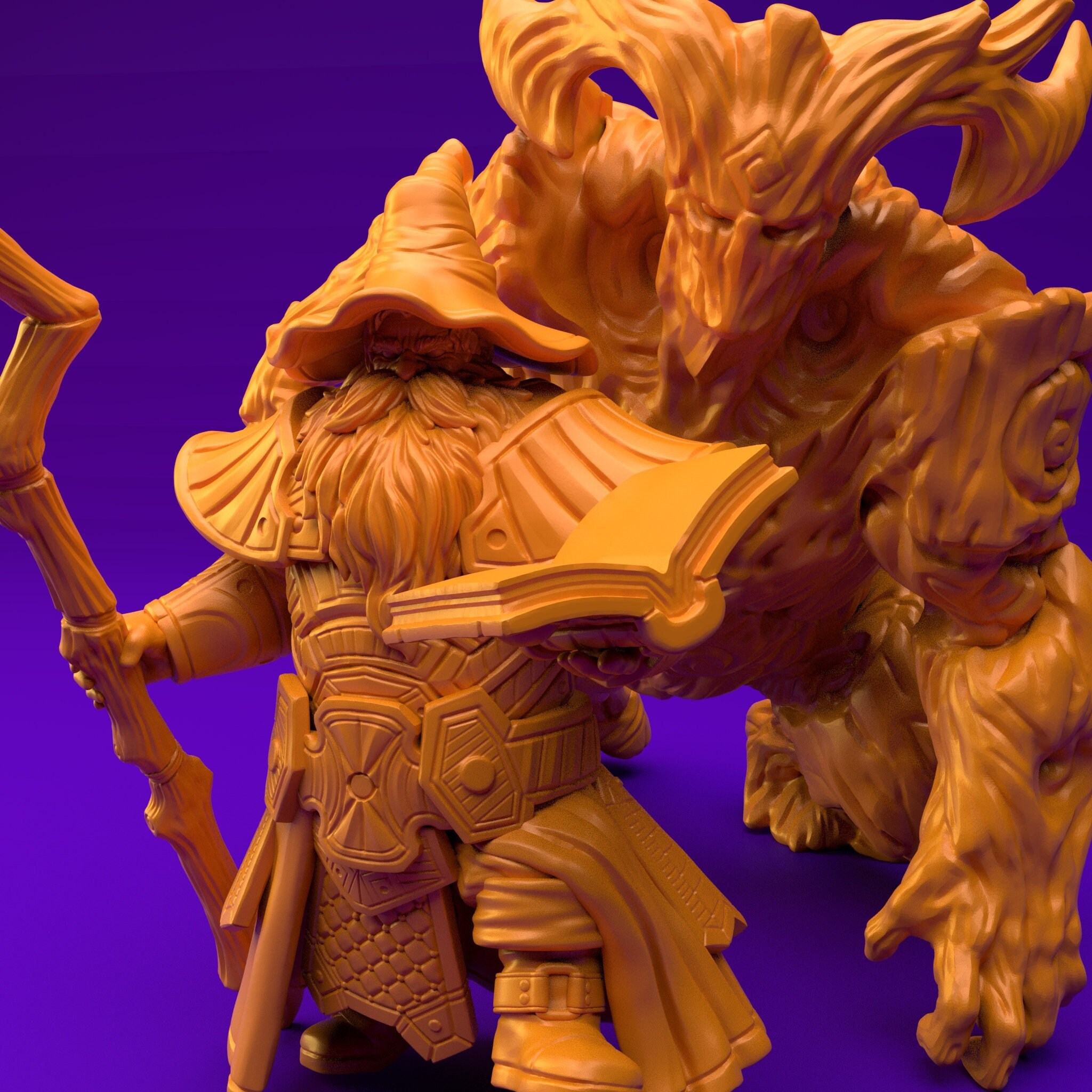 Dwarf Wizard | Silvanus | Forest Guardian | Humanoid | Construct ...