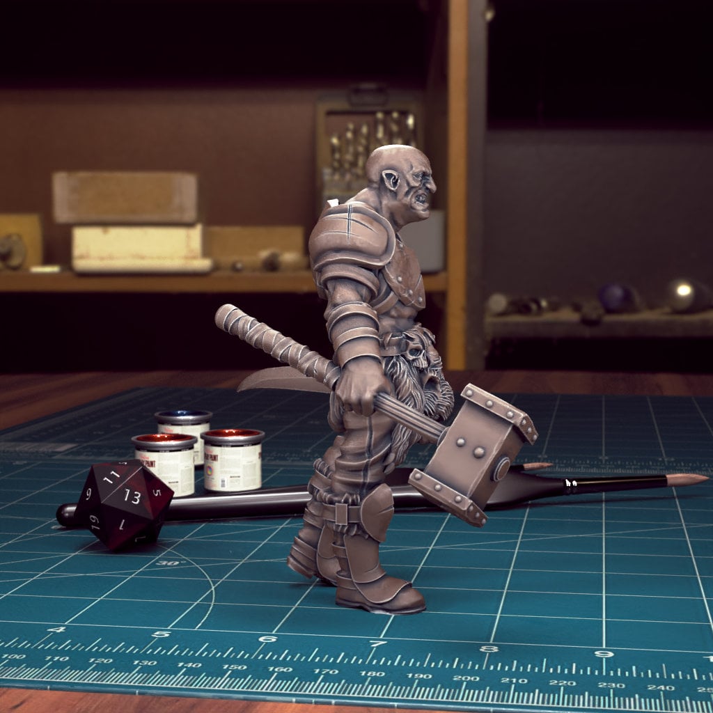 Goliath Fighter | Giant-kin | Half-giant | Male/female | Humanoid ...