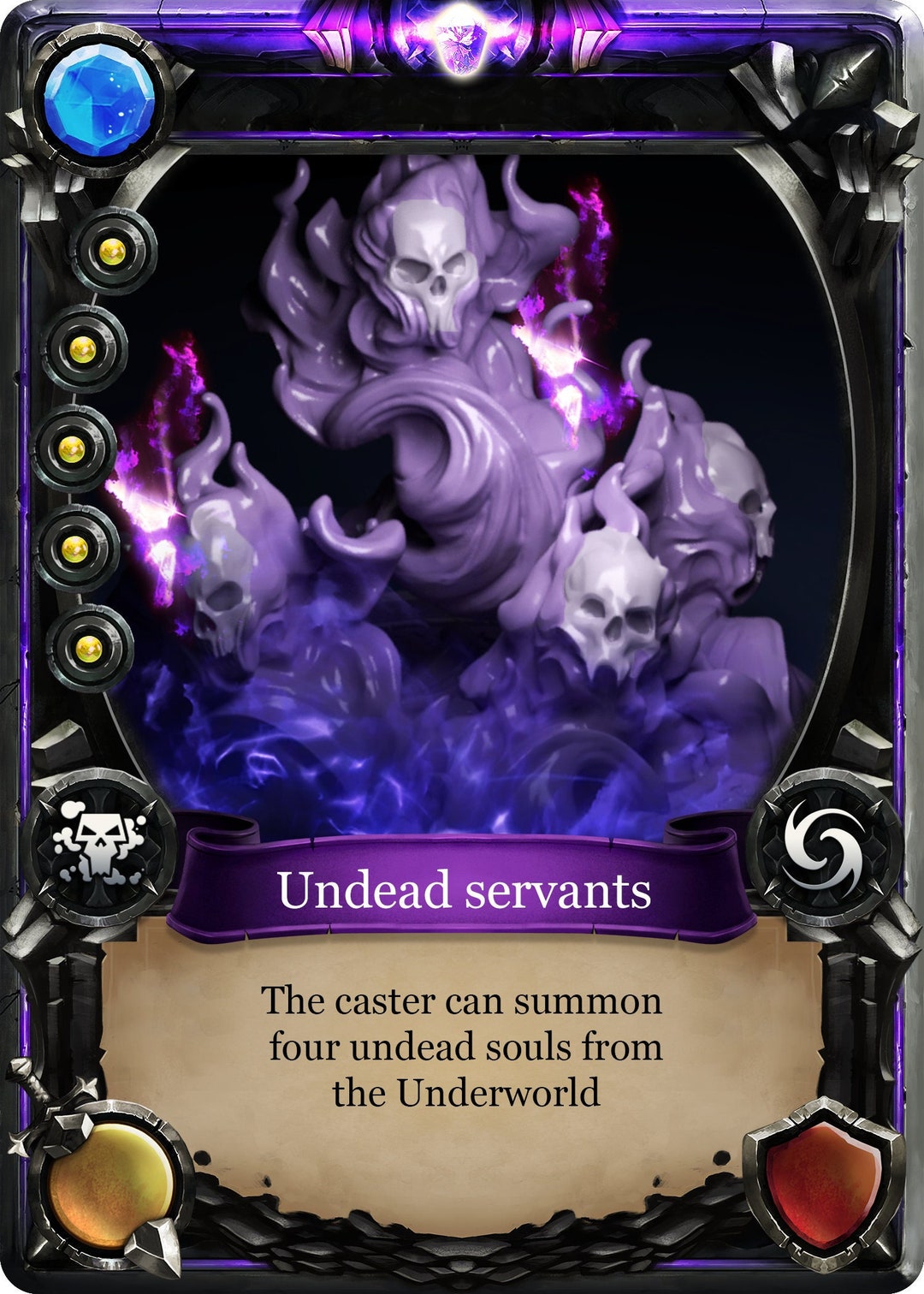 Undead Servants Summon Undead Conjure Shadowspawn D&D - Etsy