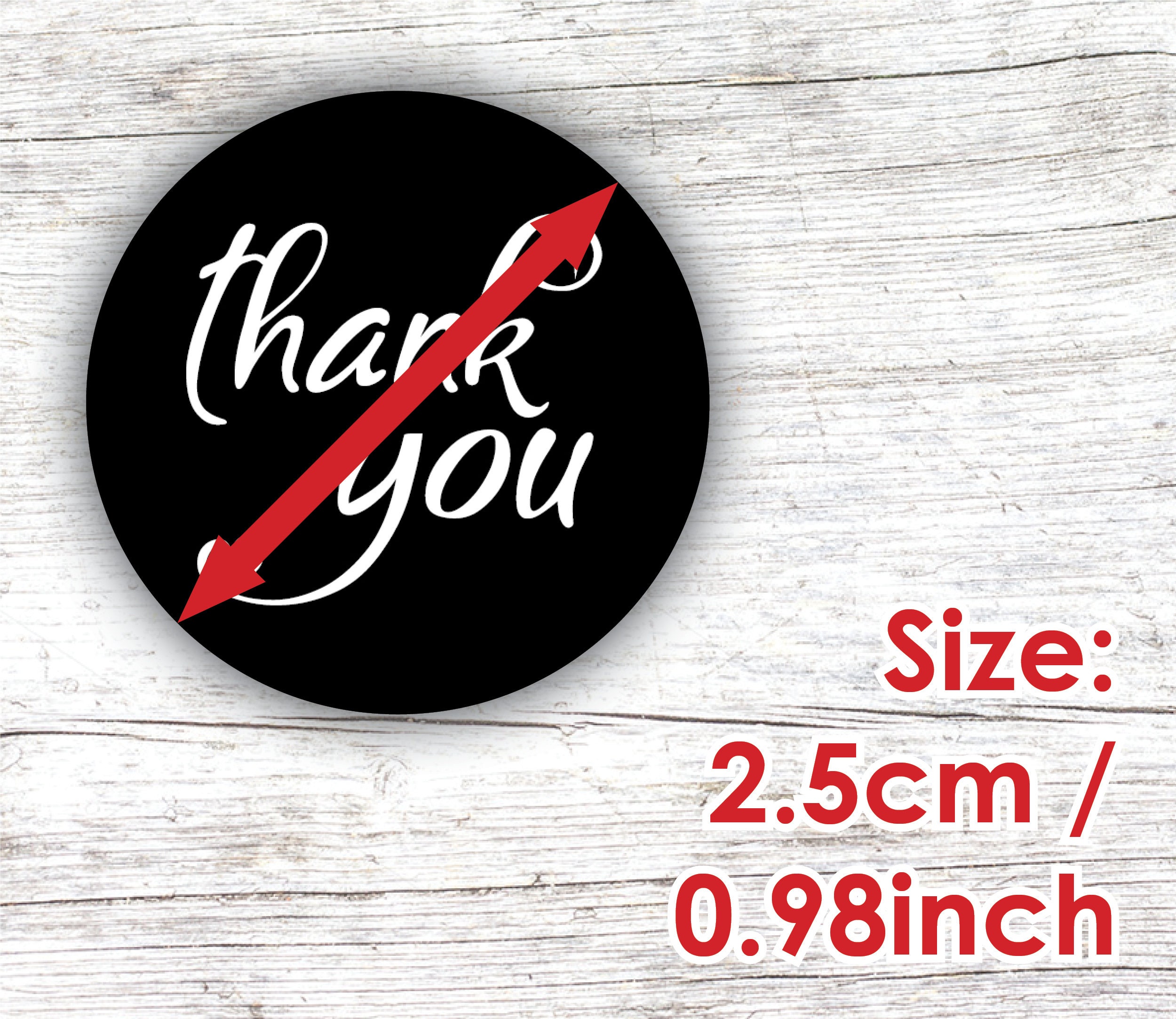 Thank You Stickers Label Seals Thank You Stickers for - Etsy