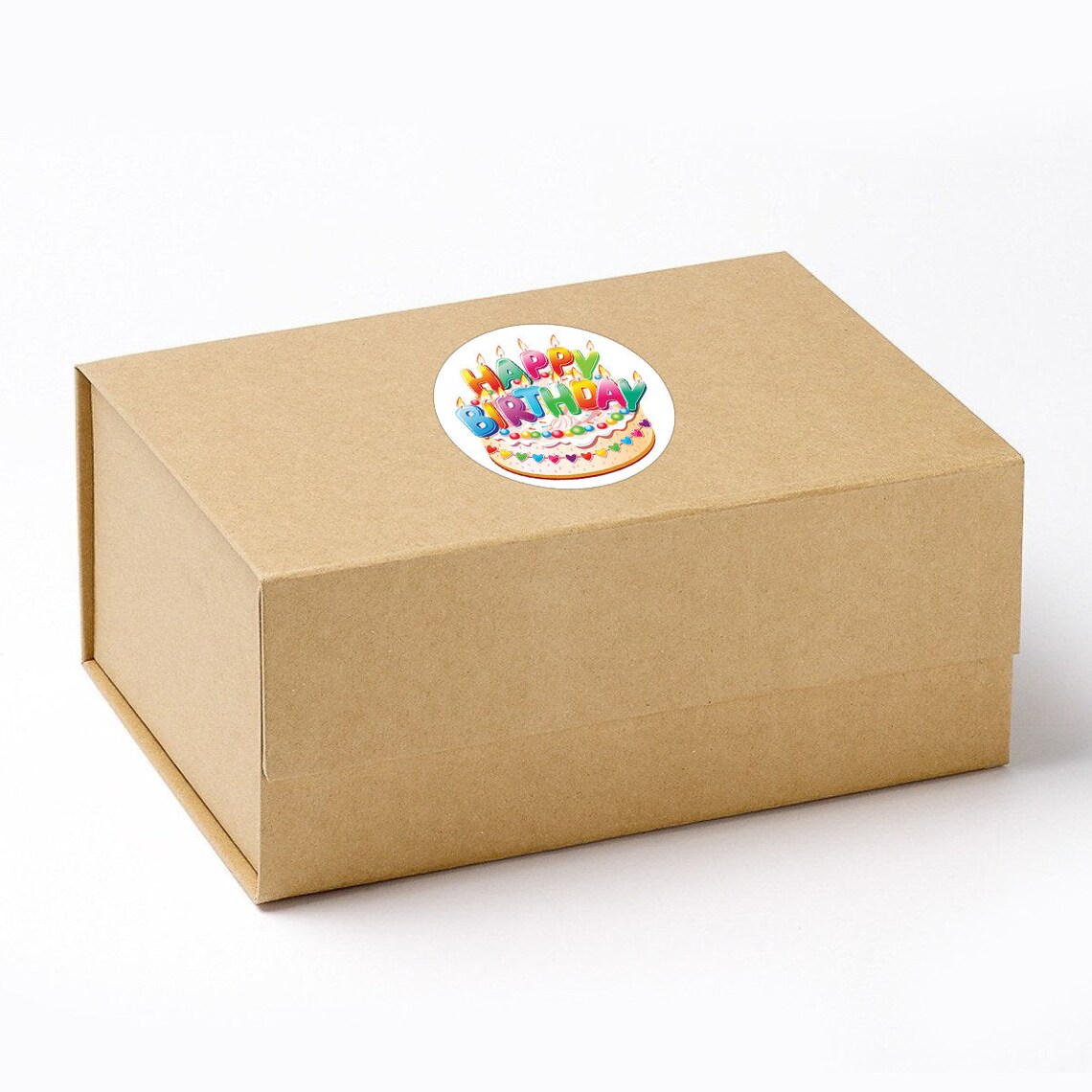 40x Birthday Stickers Birthday Cake Label Seals Party | Etsy