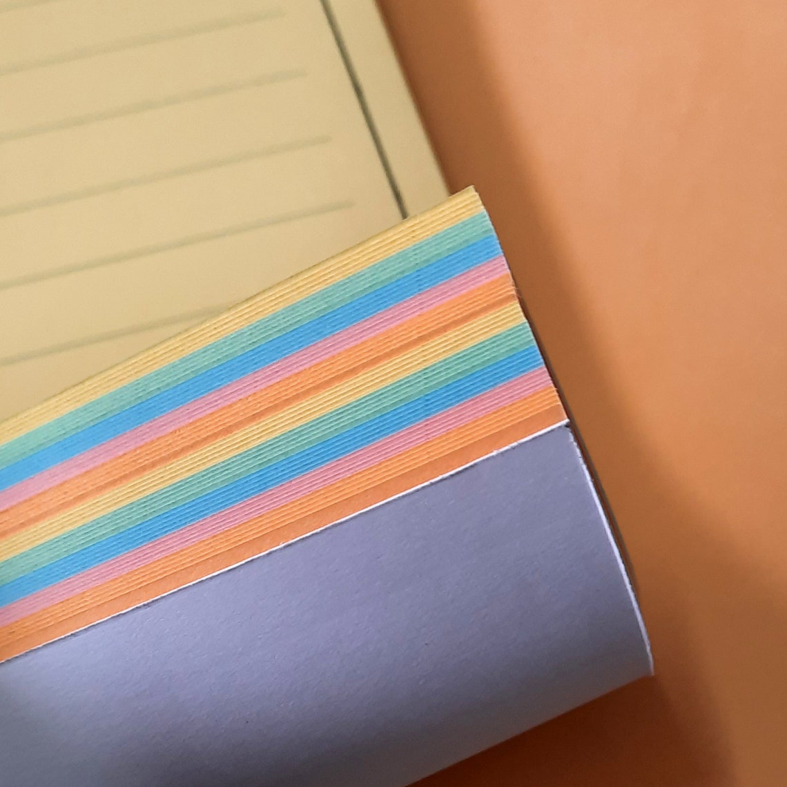 Fancy to Do List Coloured Paper Daily Use Note Pad 50 Sheets Free ...