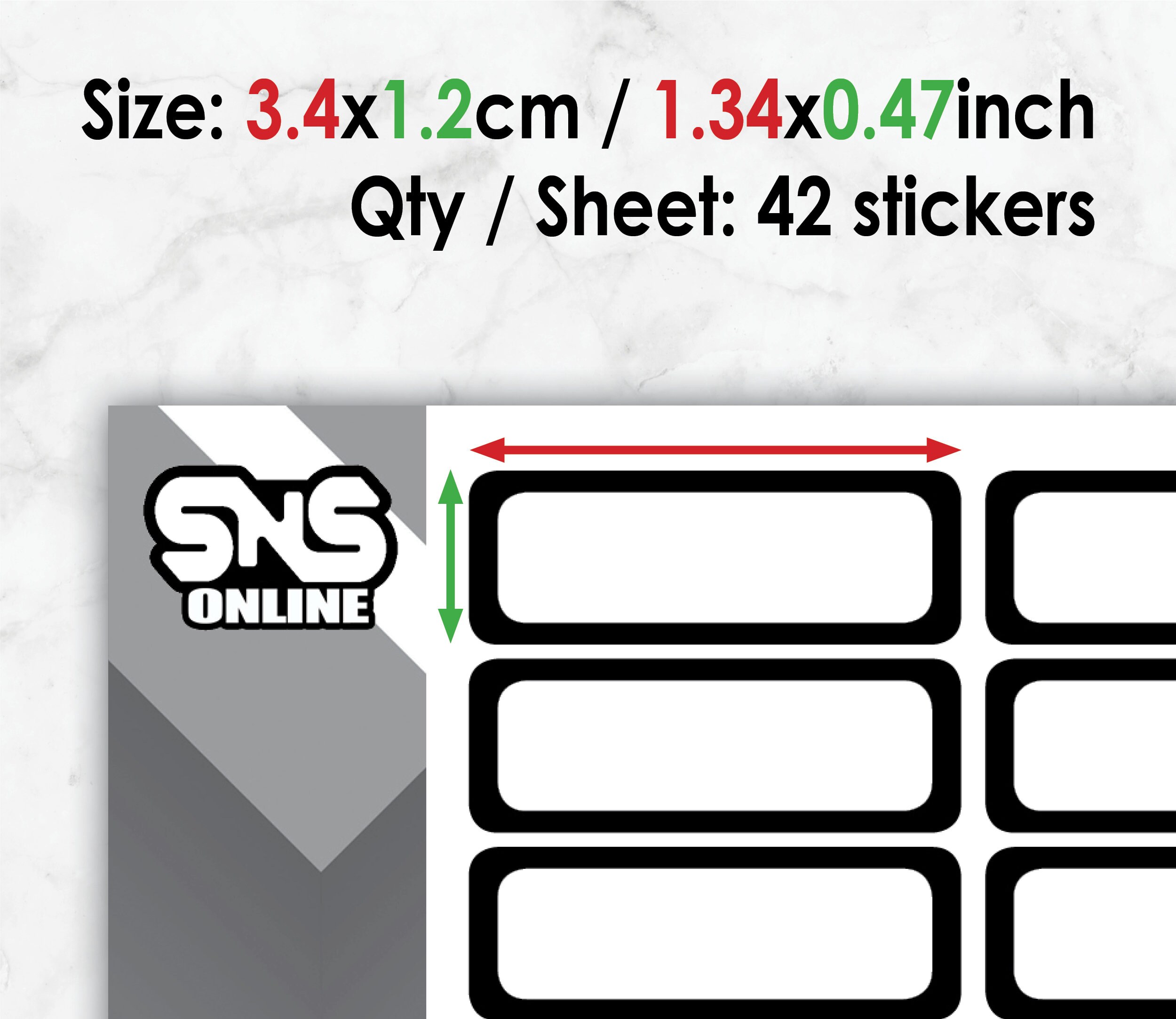 Mini Appointment Label Box Mini Daily Stickers Calendar Planner ...