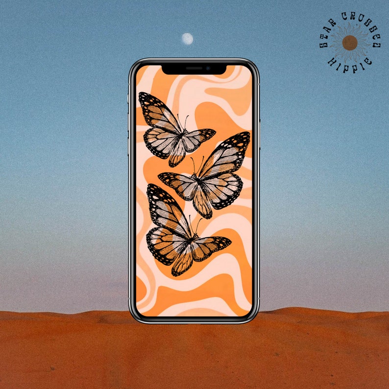 Butterfly 333 Phone Wallpaper - Etsy