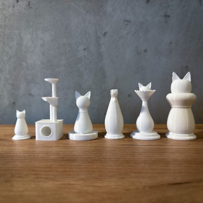 Cats of Chess: the Purr-fect Strategy Set - Etsy UK