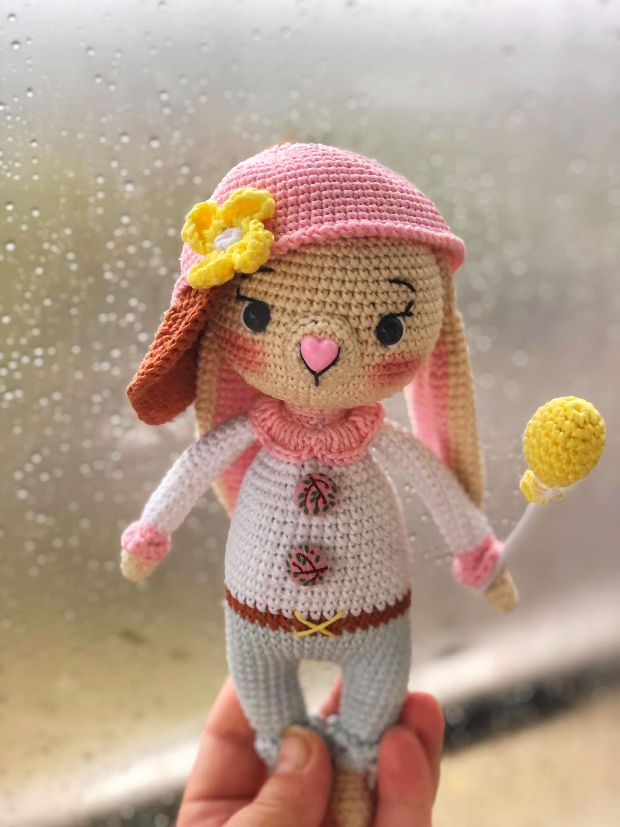 Crochet Pattern Bunny Misha, Amigurumi Pattern, Crochet Rabbit, Crochet ...