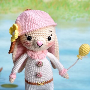 Crochet Pattern Bunny Misha, Amigurumi Pattern, Crochet Rabbit, Crochet ...